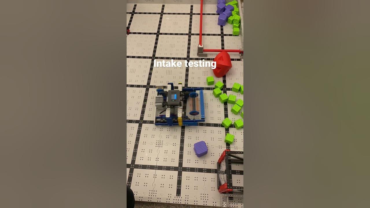 VEX IQ Full Volume Intake testing - YouTube