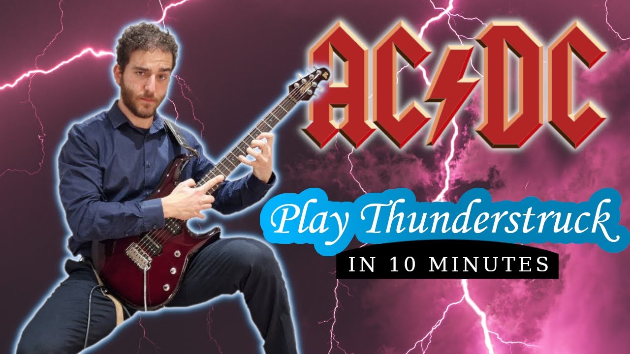 How to Play Thunderstruck | 10-minute lesson - YouTube
