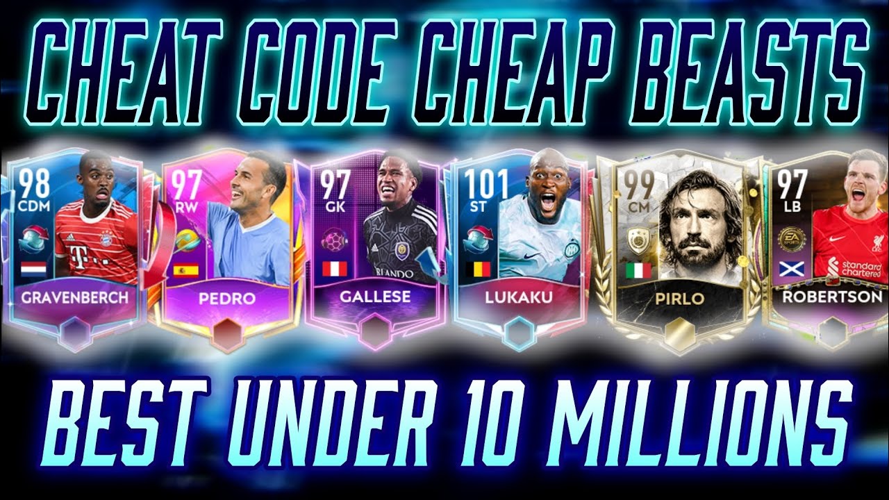 ENDGAME CHEAP BEASTS UNDER 10 MILLIONS !! TOP BEST CHEAT CODES CARDS IN FIFA MOBILE 22 GAMEPLAY ...
