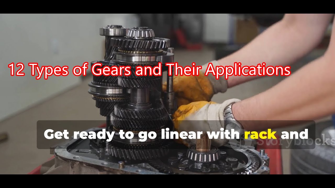 12 Types of Gears and Their Applications - YouTube
