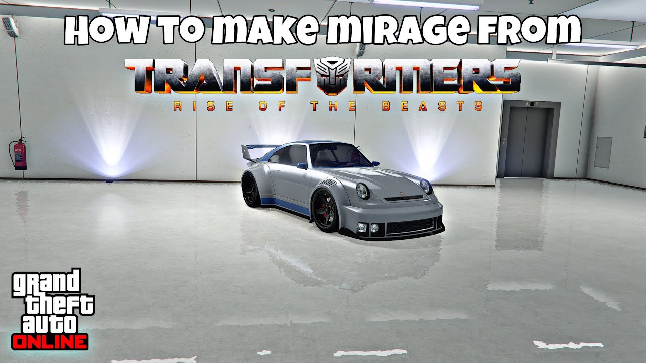 How to Make Mirage from Transformers: Rise of the Beasts IN GTA ONLINE ...