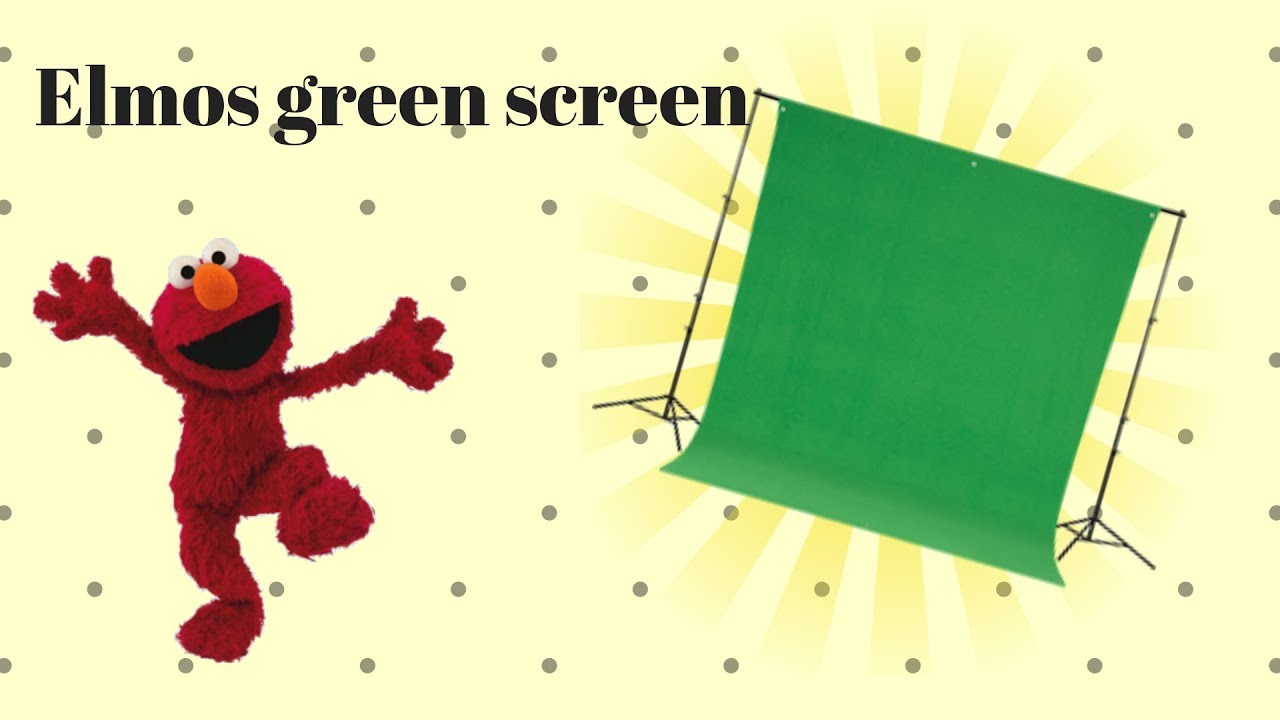 Elmo’s green screen/Elmo travels the world - YouTube