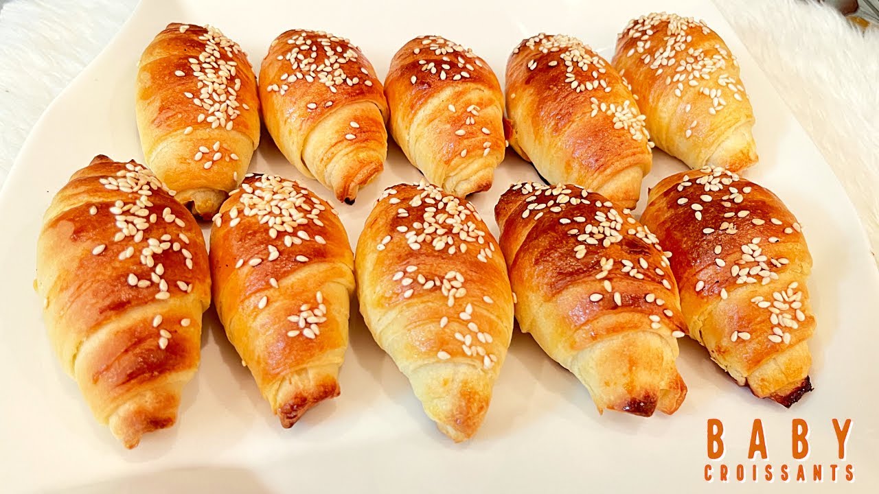 Soft Cute Baby Croissant | How To Make The Best Croissants | Easy ...
