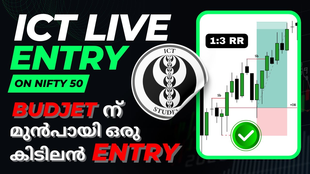 ICT Live Trading On Nifty 50 | Perfect Entry Techniques For Maximum ...