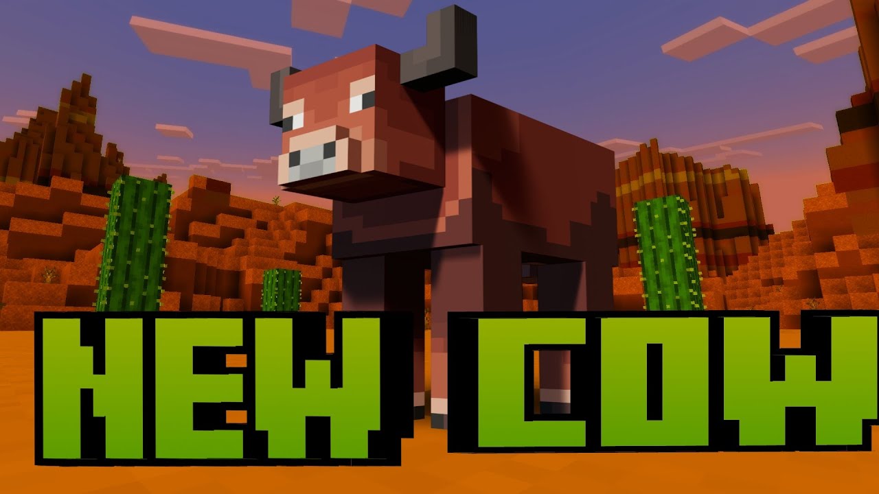 Minecraft New Cow Variants coming soon by Official Posts - YouTube