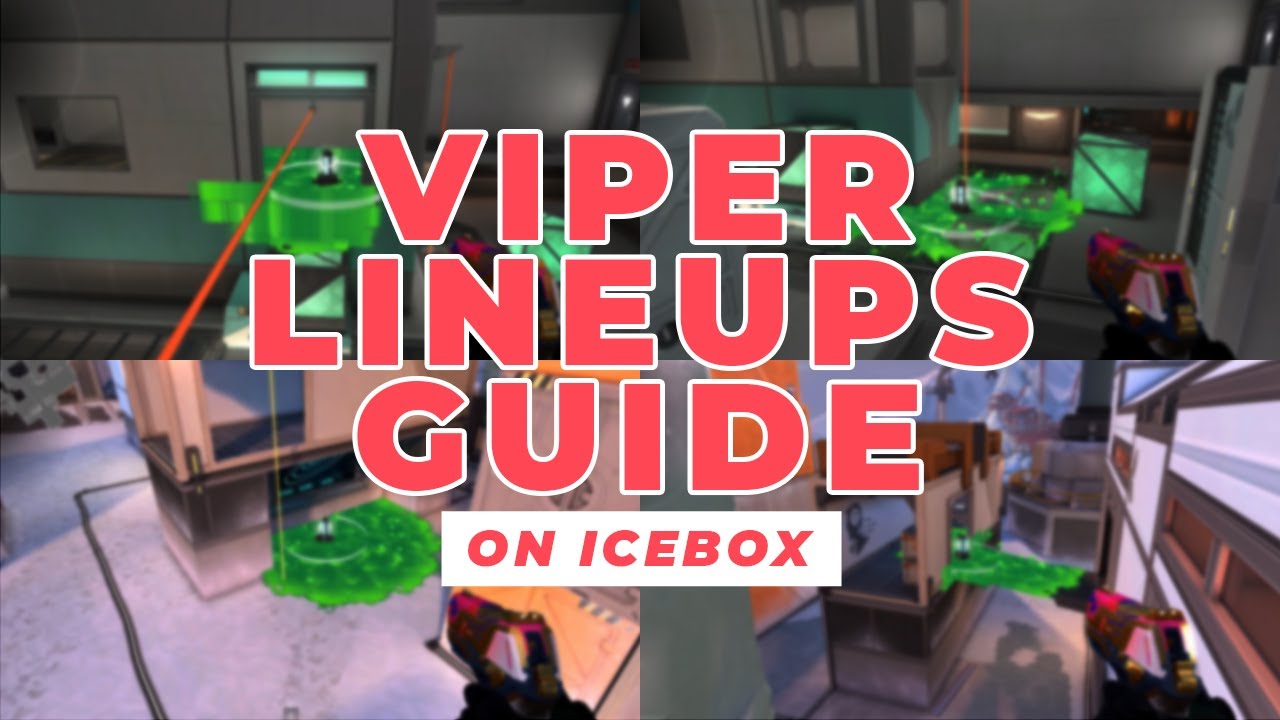 VIPER LINEUPS GUIDE ON ICEBOX | VALORANT *NEW MAP CHANGES - YouTube
