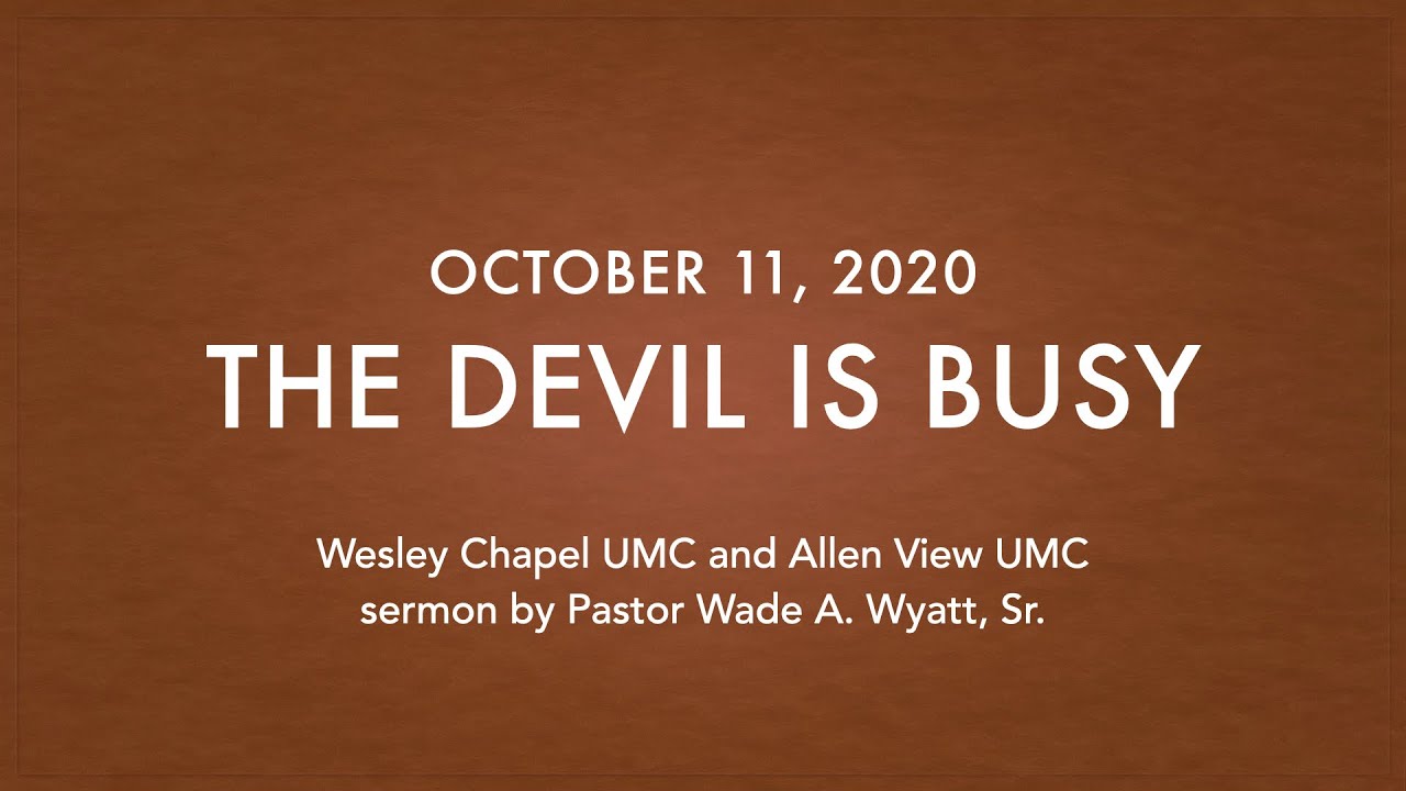 The Devil is Busy - YouTube