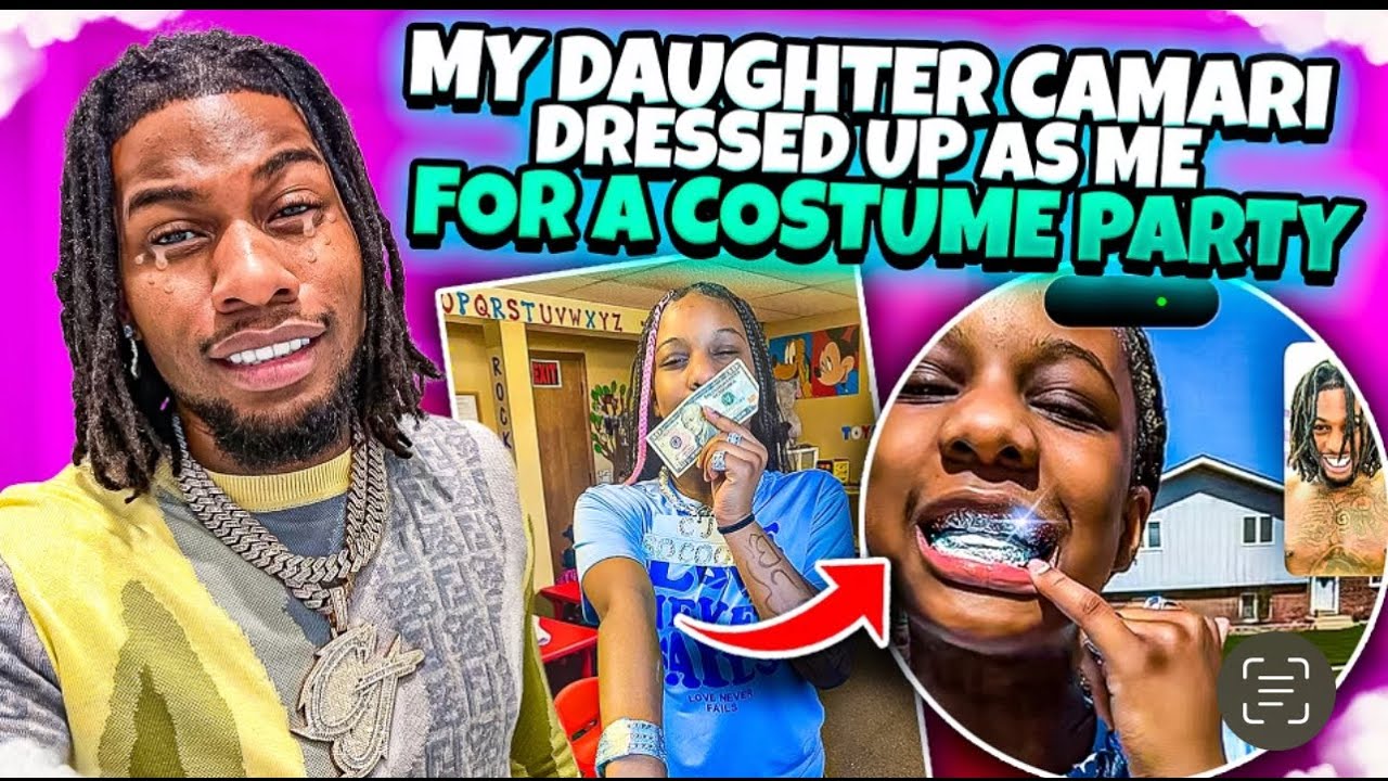 Camari Dressed Up As Me For A Costume Party! - YouTube