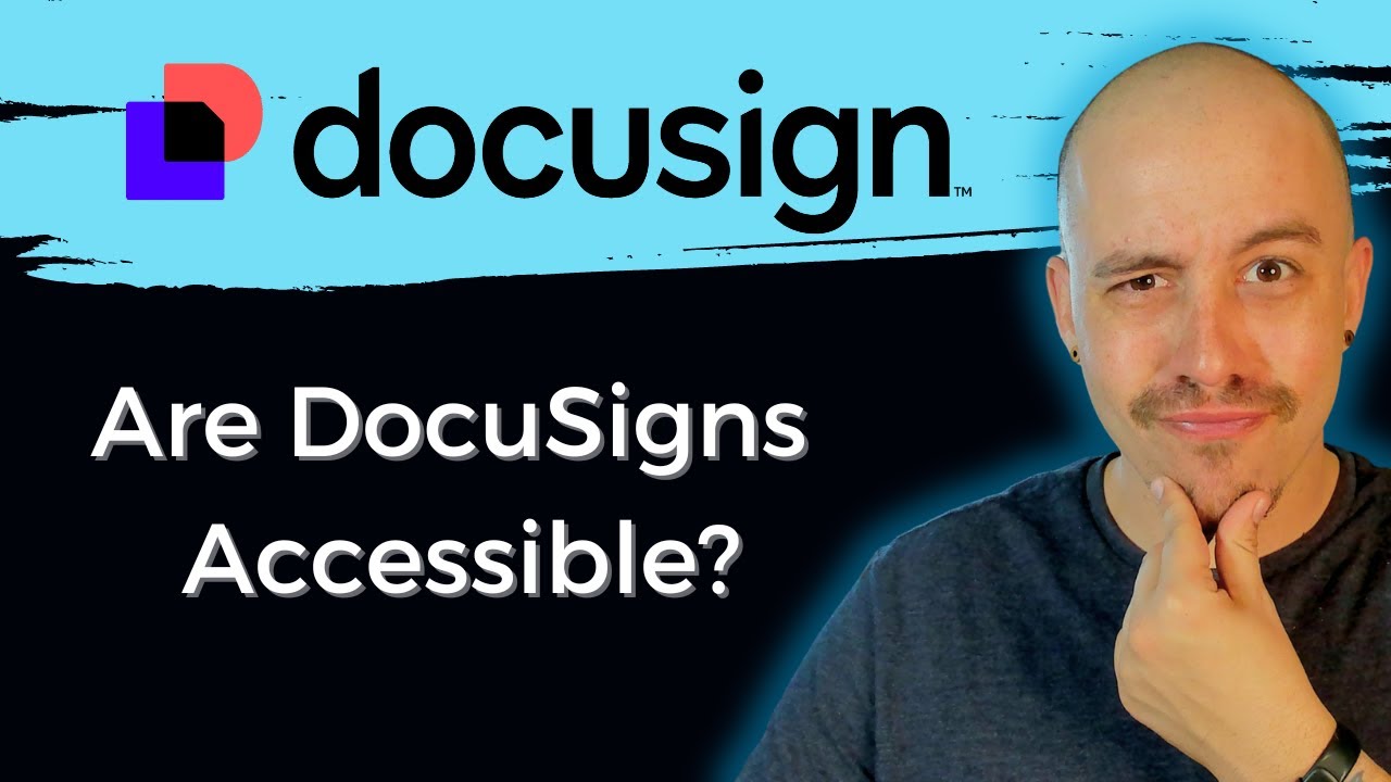 DocuSign Accessibility of Signatures | Adobe Acrobat Pro ...
