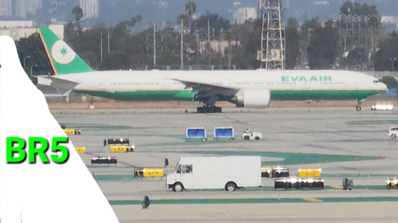 BR5 - LAX to TPE B777 takeoff (B-16707) - YouTube