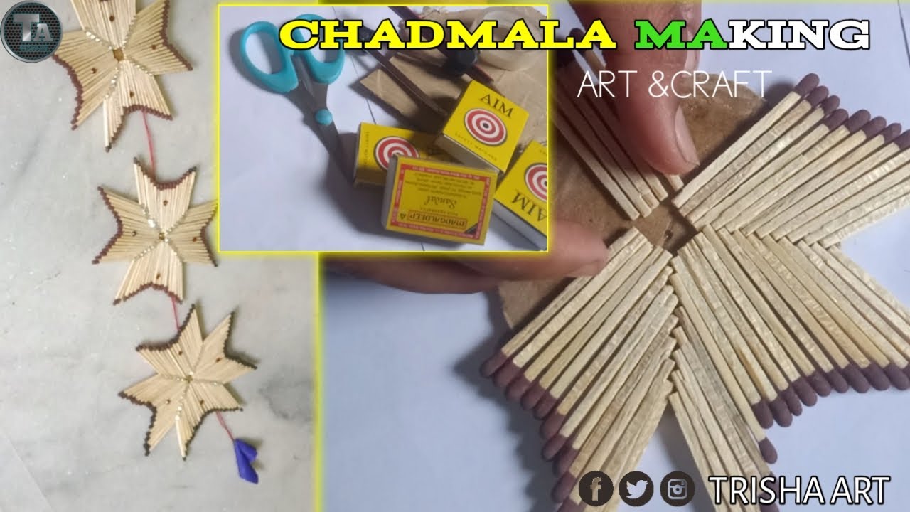 Chadmala Making At Home //How To Make Chadmala On Fastival // Art And ...