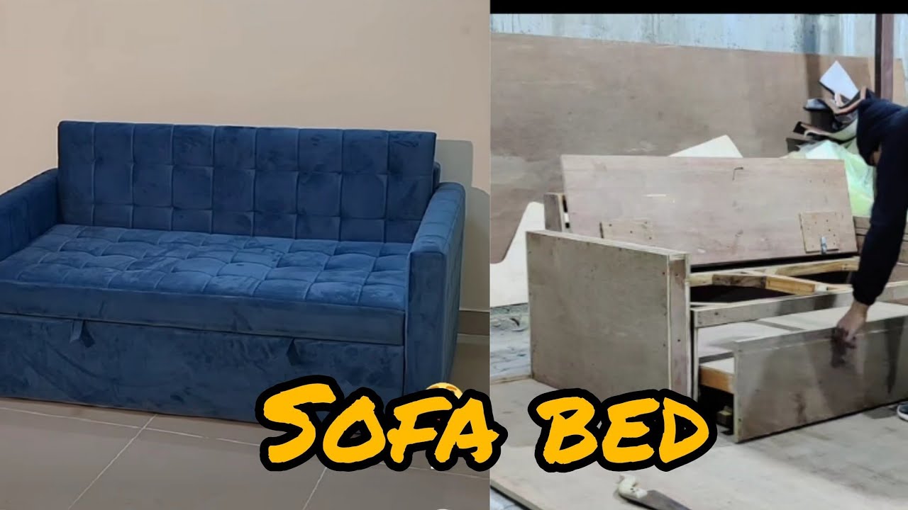 how to make sofa come bed work in progress//sofa frame nepal 🛋️ - YouTube