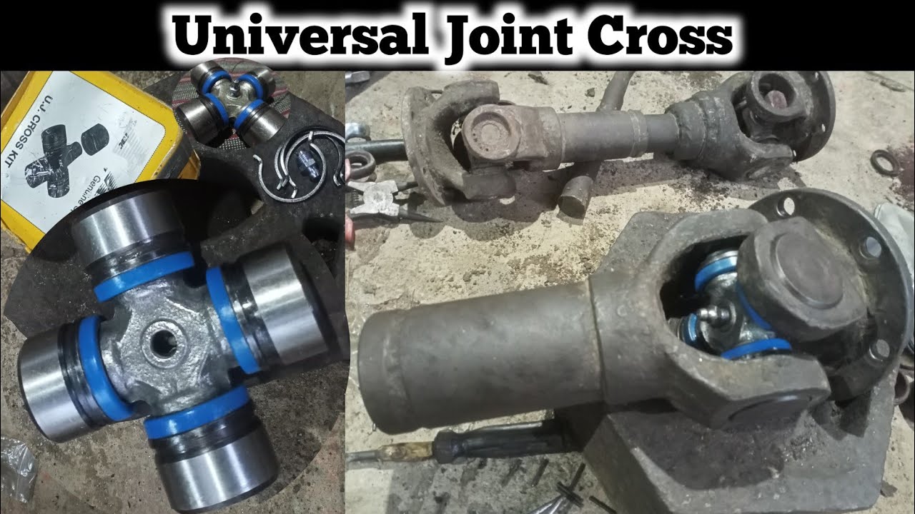 How to Change Universal Joint Cross Tata truck/uj cross change - YouTube