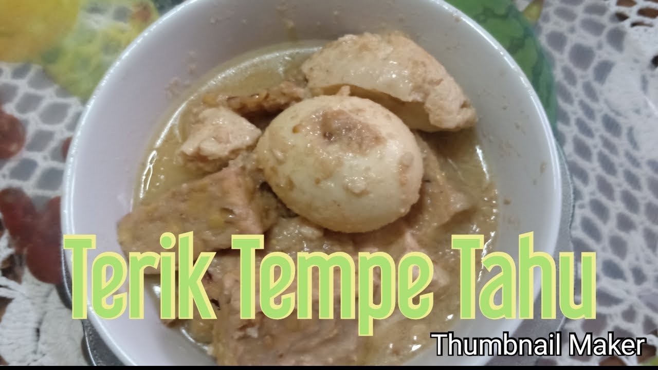 Terik Tempe Tahu - YouTube