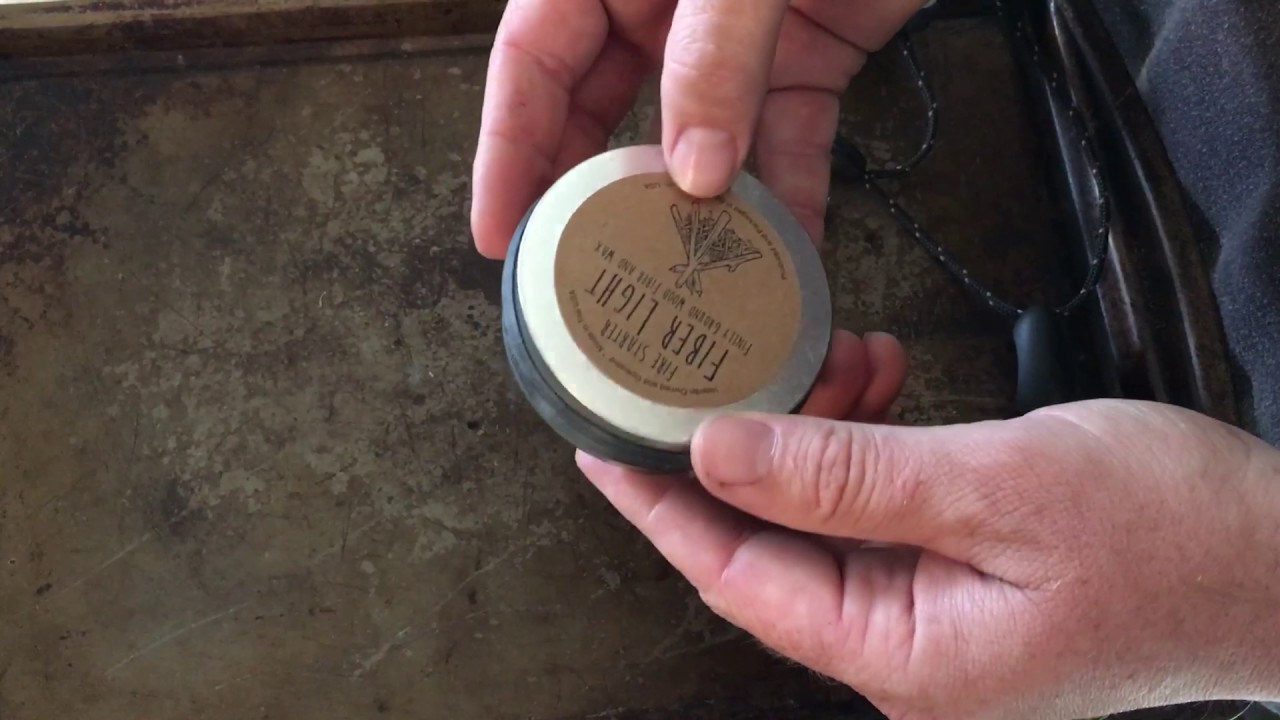 Fiber Light Fire Starter product demo - YouTube