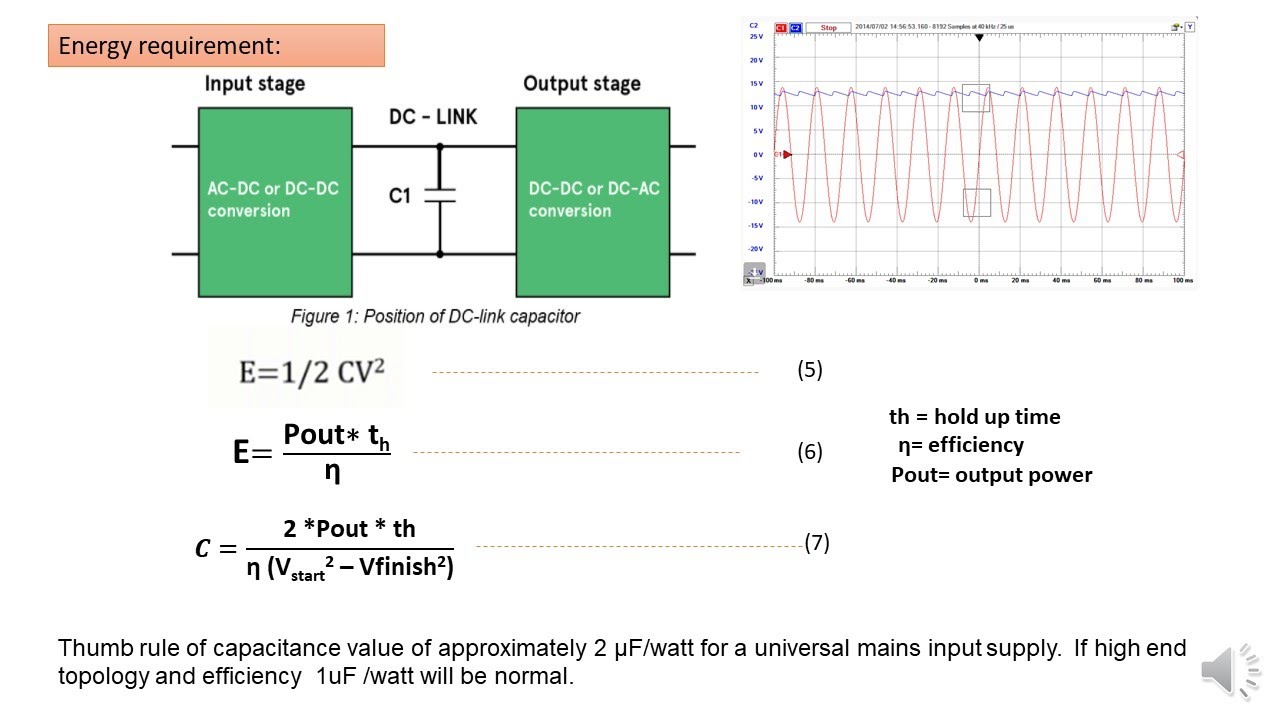 Capacitor Specification, Capacitor design calculation, Capacitor ...