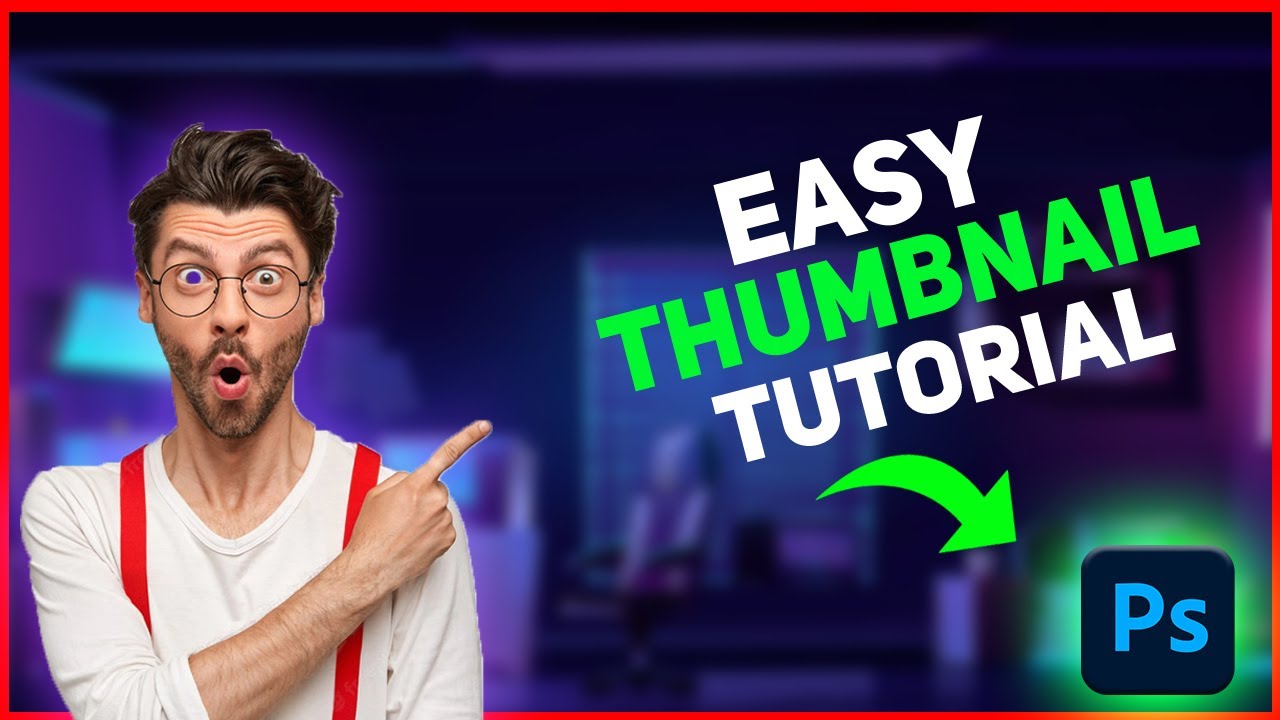 ቀላል እና የሚያምር የ Thumbnail አሰራር በ photoshop | Easy Photoshop Thumbnail ...