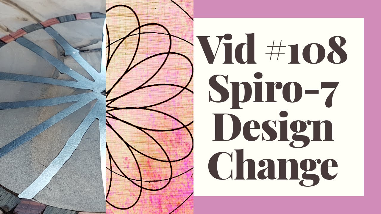 Spirograph 7 - Design Change - Wood Turning - YouTube