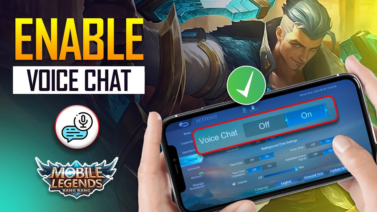 How to Enable Voice Chat in Mobile Legends on iPhone | Voice Chat Not ...