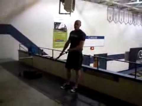 Sled Side Crossover Walking - YouTube
