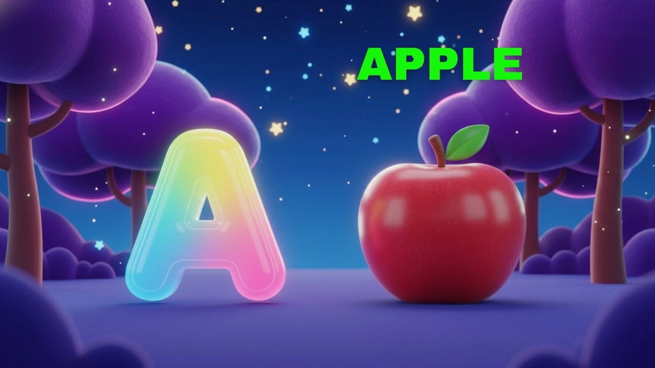 ABC Phonics Song | A for Apple 🍎 B for Ball ⚽️ C for Cat 🐱 | Learn ABC ...