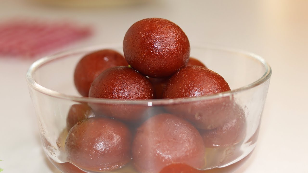 Eggless Gulab Jamun ॥ Milk Powder Gulab Jamun Recipe ॥ Lal Mohan Sweat ...