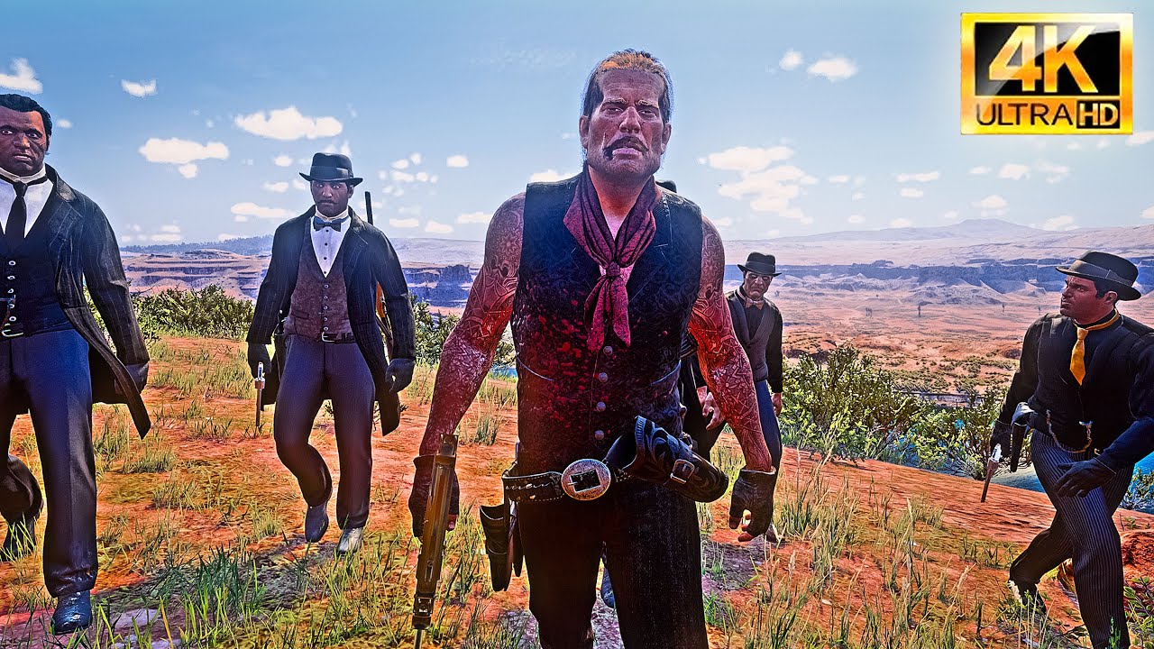 Red Dead Redemption 2 : Brutal Mafia Killing in Wild West Vol.15 (4K ...