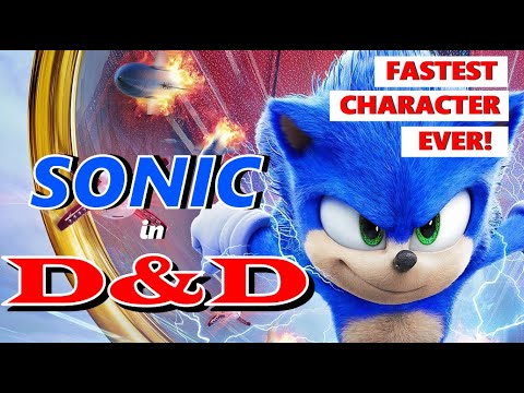 How to build the Fastest Character in D&D Sonic Edition - YouTube