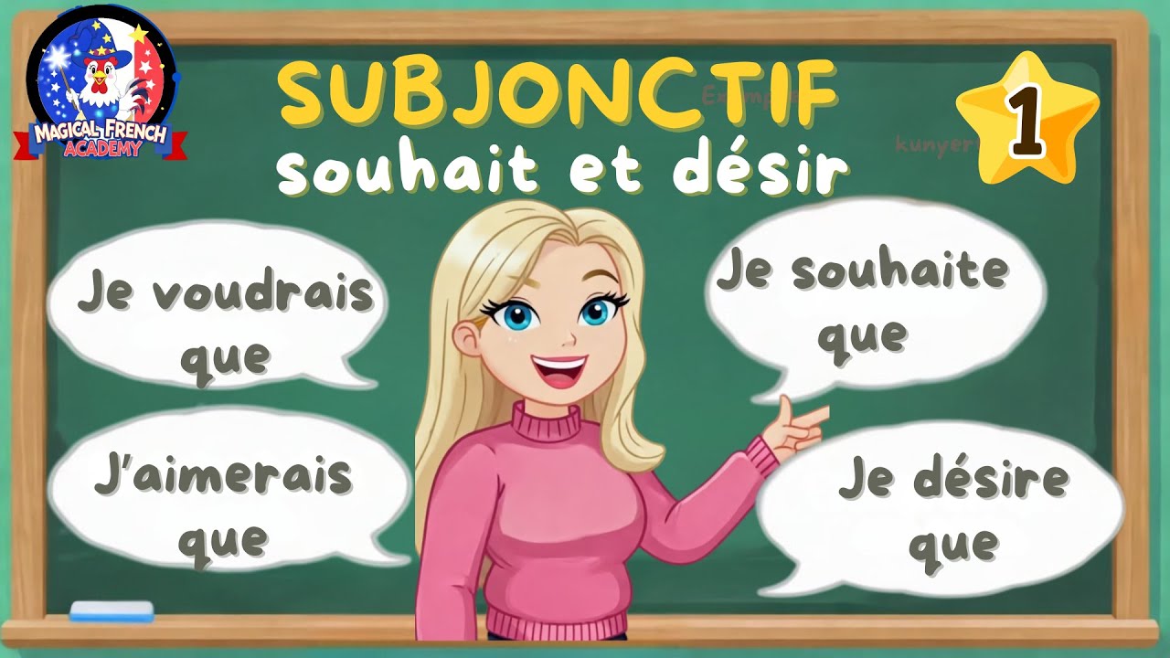 The SUBJUNCTIVE finally easy 😍 Part 2 Wishes, desires and dreams in ...