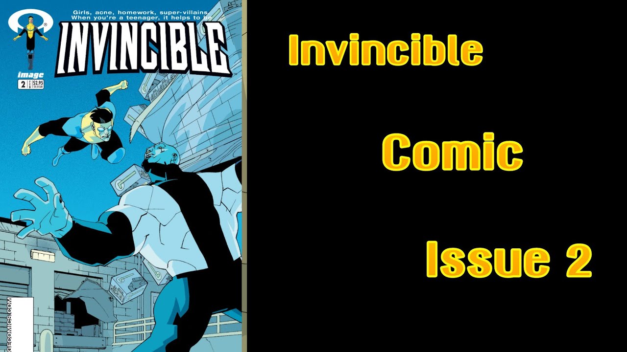 Invincible Issue #2 comic - YouTube