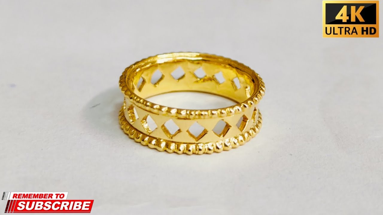 Ladies Hand Ring Design _ New Design Ring Making _ 22k Gold Ladies Hand ...