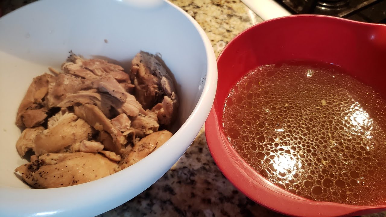 Chicken Stock Recipe | Chicken Broth | How To Boil Chicken | How To ...
