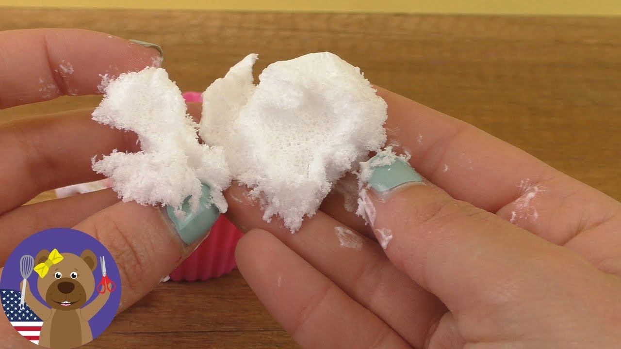 DIY Snow Craft?! Frozen Shaving Cream - What Happens? Easy DIY ...