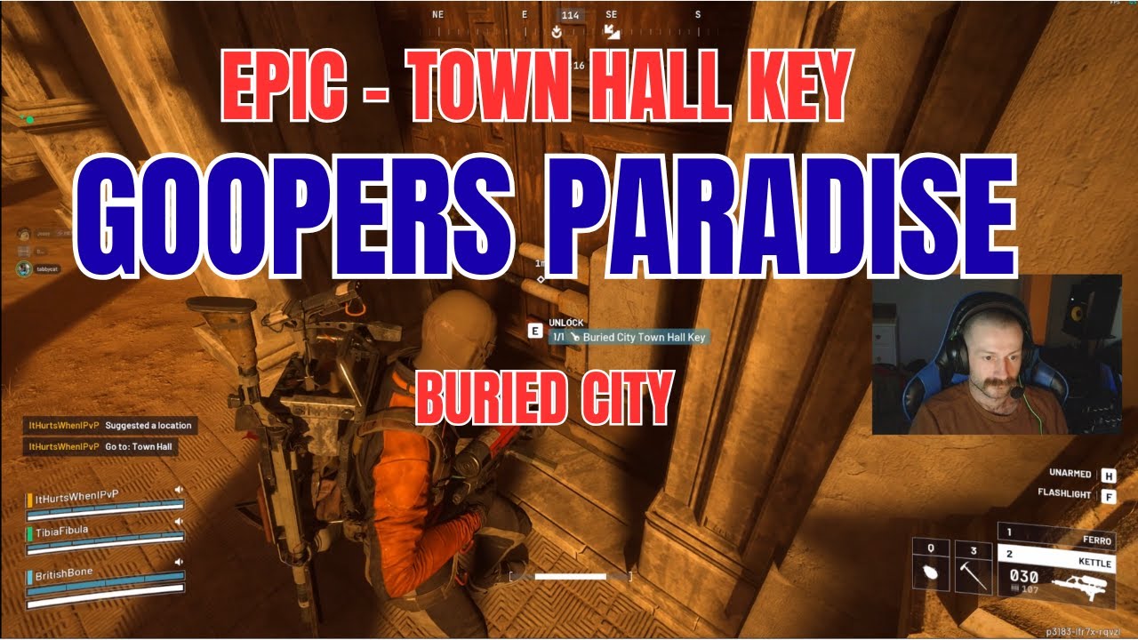 Goopers Paradise - Buried City Town Hall Key #arcraiders # ...