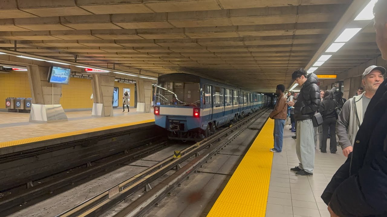 Montreal Subway yellow line - YouTube