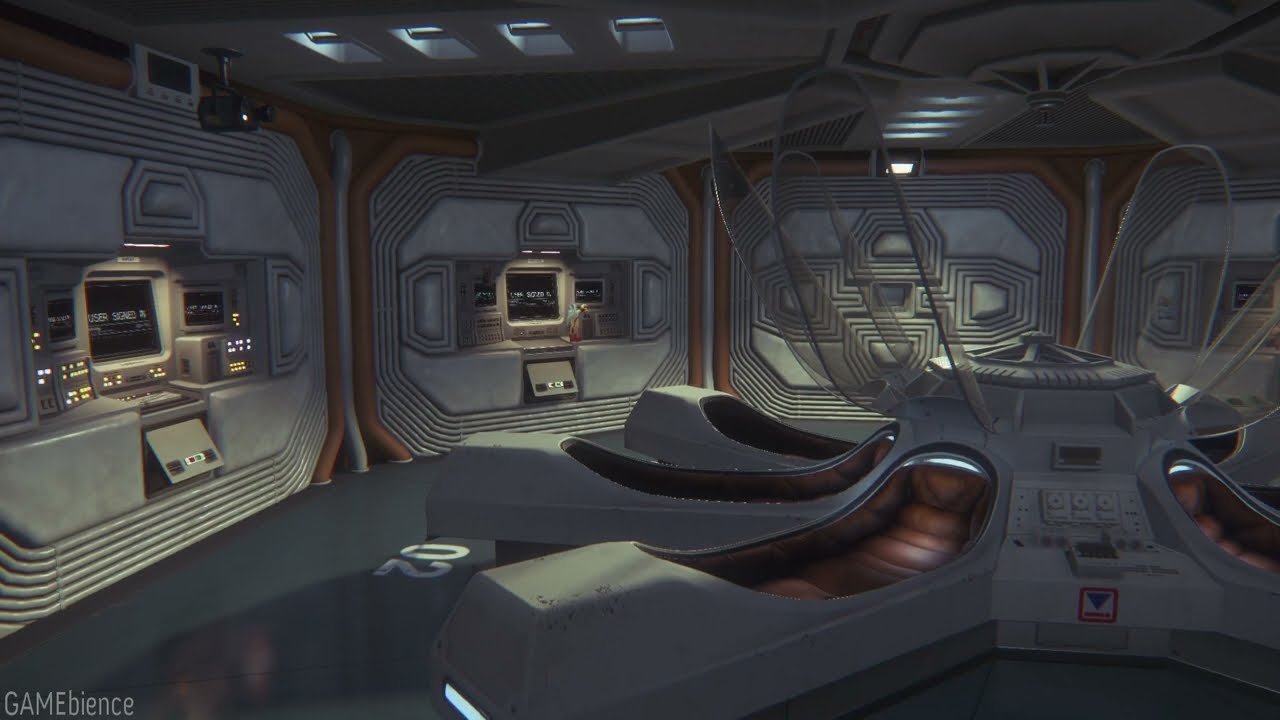 3 Hour - Alien: Isolation - Sleeping Pod Room Ambience - YouTube