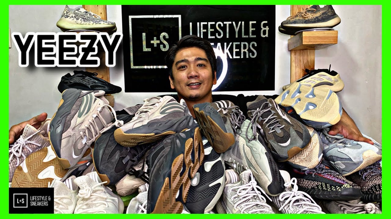 YEEZY SNEAKER COLLECTION | AS OF MARCH 2020 - YouTube