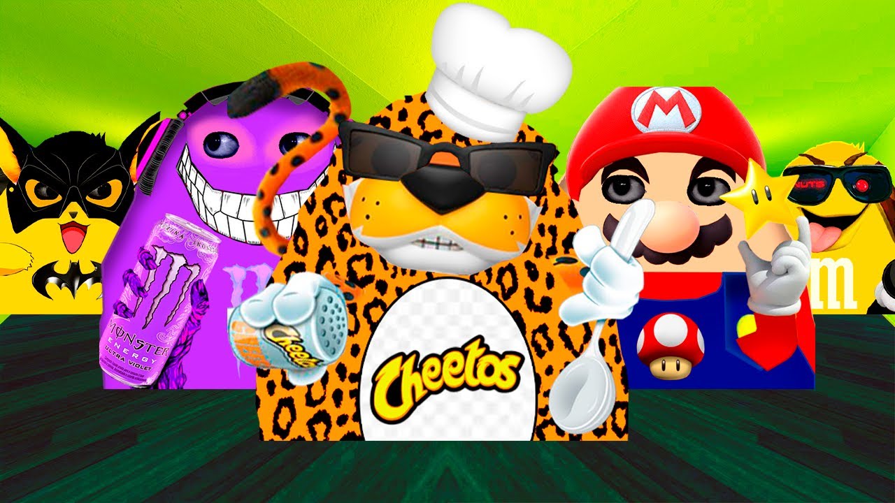 NEW Cheetos Munci, Super Mario Munci,Monster Energy,Selene Delgado ...