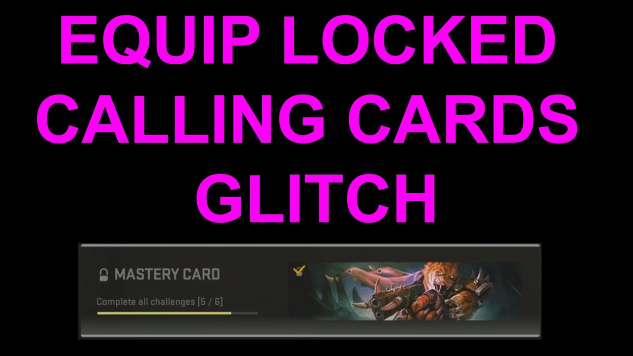 Mw2 Calling Card Glitch How To Equip Locked Calling Cards In Mw2 And Mw2 Calling Card Glitch How To Equip Locked Calling Cards In Mw2 And