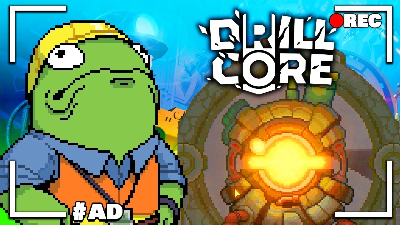 DRILL CORE, A Colony-Sim Roguelite Tower Defense - YouTube
