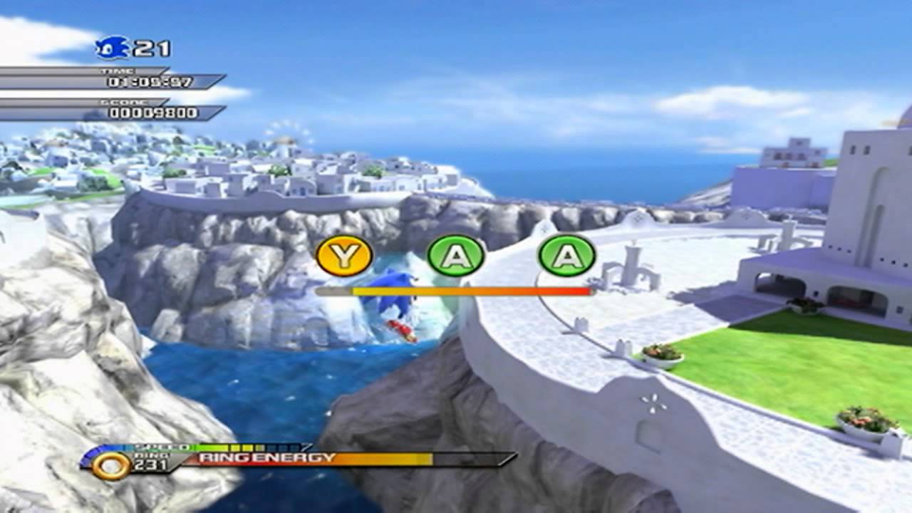Sonic Unleashed Apotos "Windmill Isle" Day Act.2 01:38.78 - YouTube