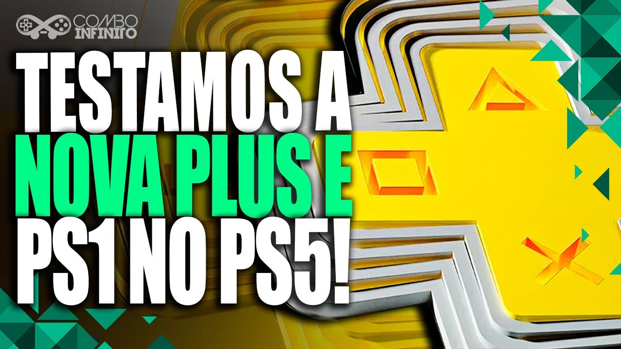 TESTAMOS A NOVA PLUS ANTECIPADAMENTE! Jogamos PS1 no PS5 e mais! - YouTube