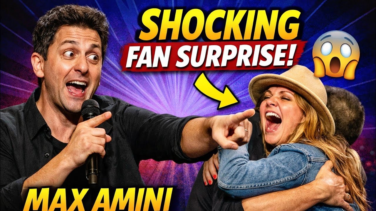 Shocking Fan Surprise _ Max Amini _ Stand-up Comedy - YouTube