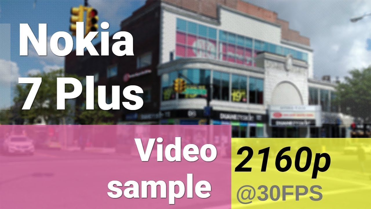 Nokia 7 Plus 2160p video sample