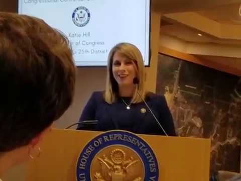 Rep. Katie Hill's Opening Remarks (Self-Flattery) - YouTube