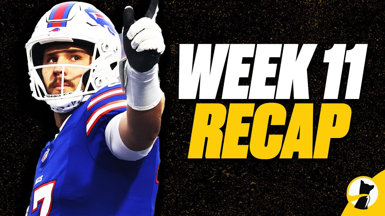 Recapping EVERY NFL Week 11 Game! - YouTube