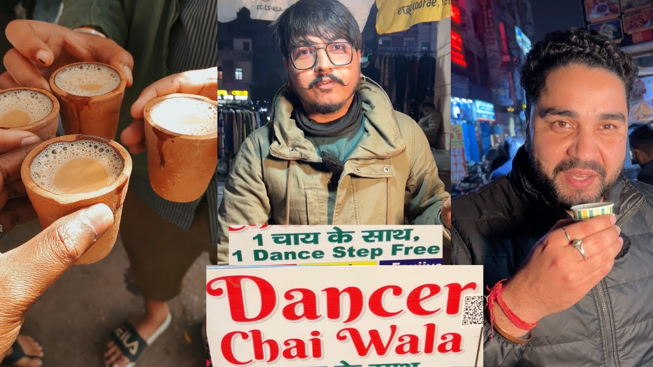 Most Famous Dancer Chai Wala Of Delhi | Delhi Streetfood - YouTube