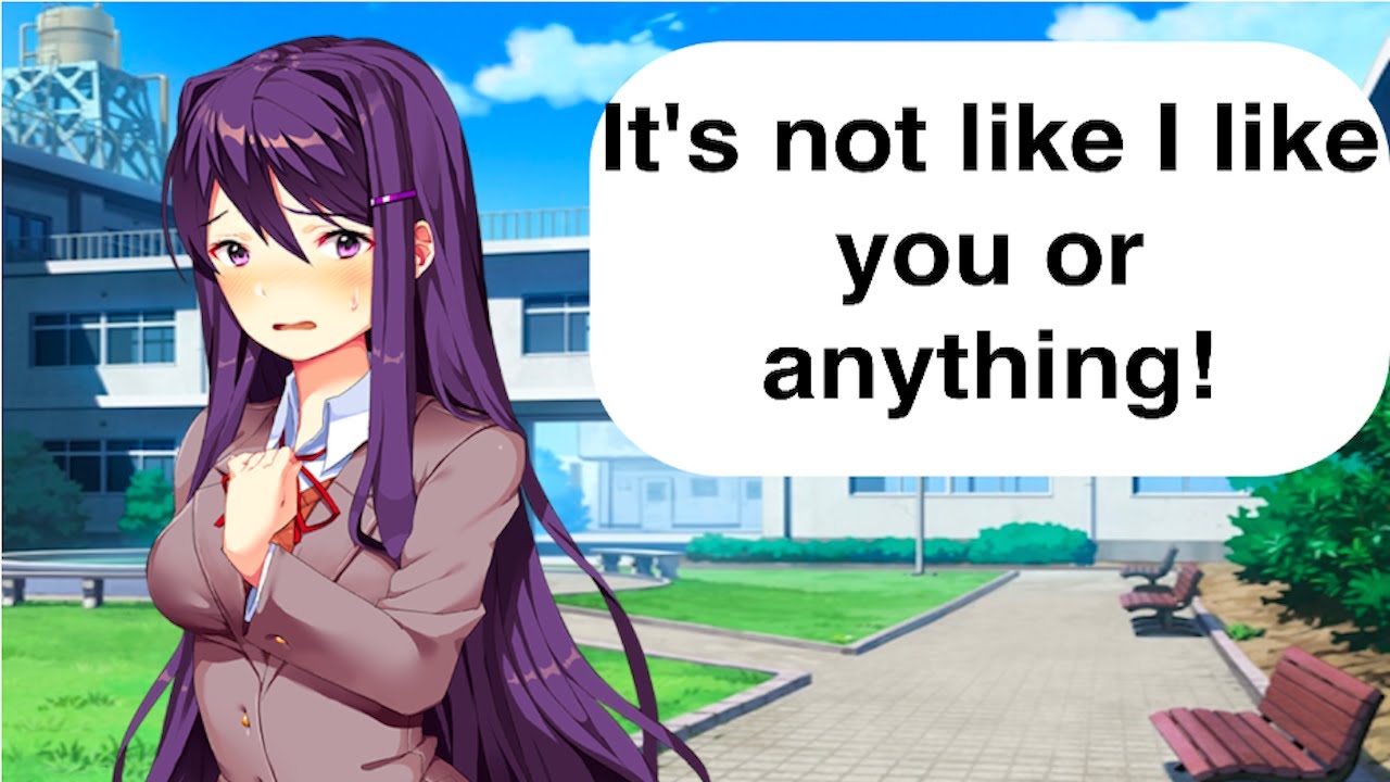Crazy Ddlc Mod Yuri Became A Tsundere Youtube