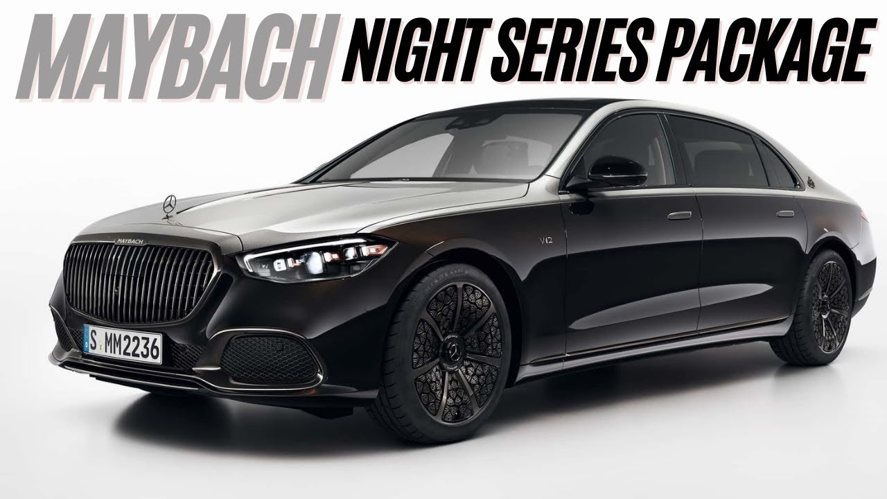 Mercedes-Maybach S-Class, GLS, EQS SUV Debut New Night Series Package ...