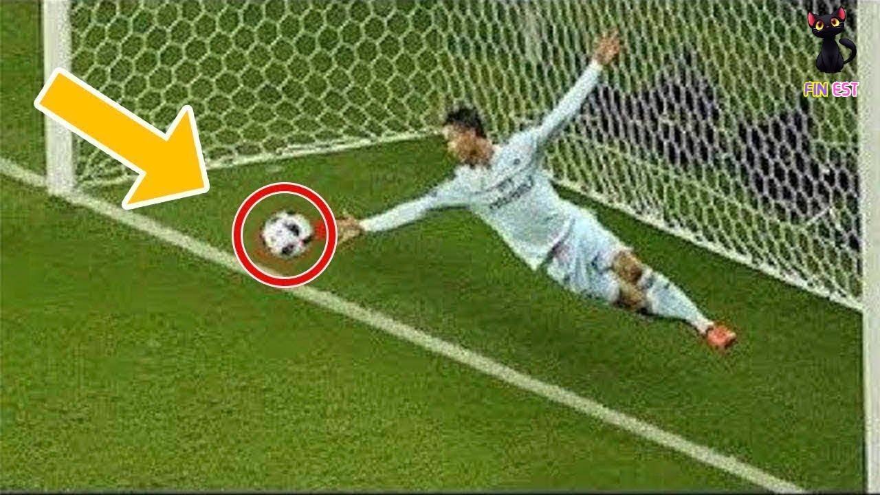 TOP 7 Players Who Brazenly Saved Goals With Their Hand - YouTube